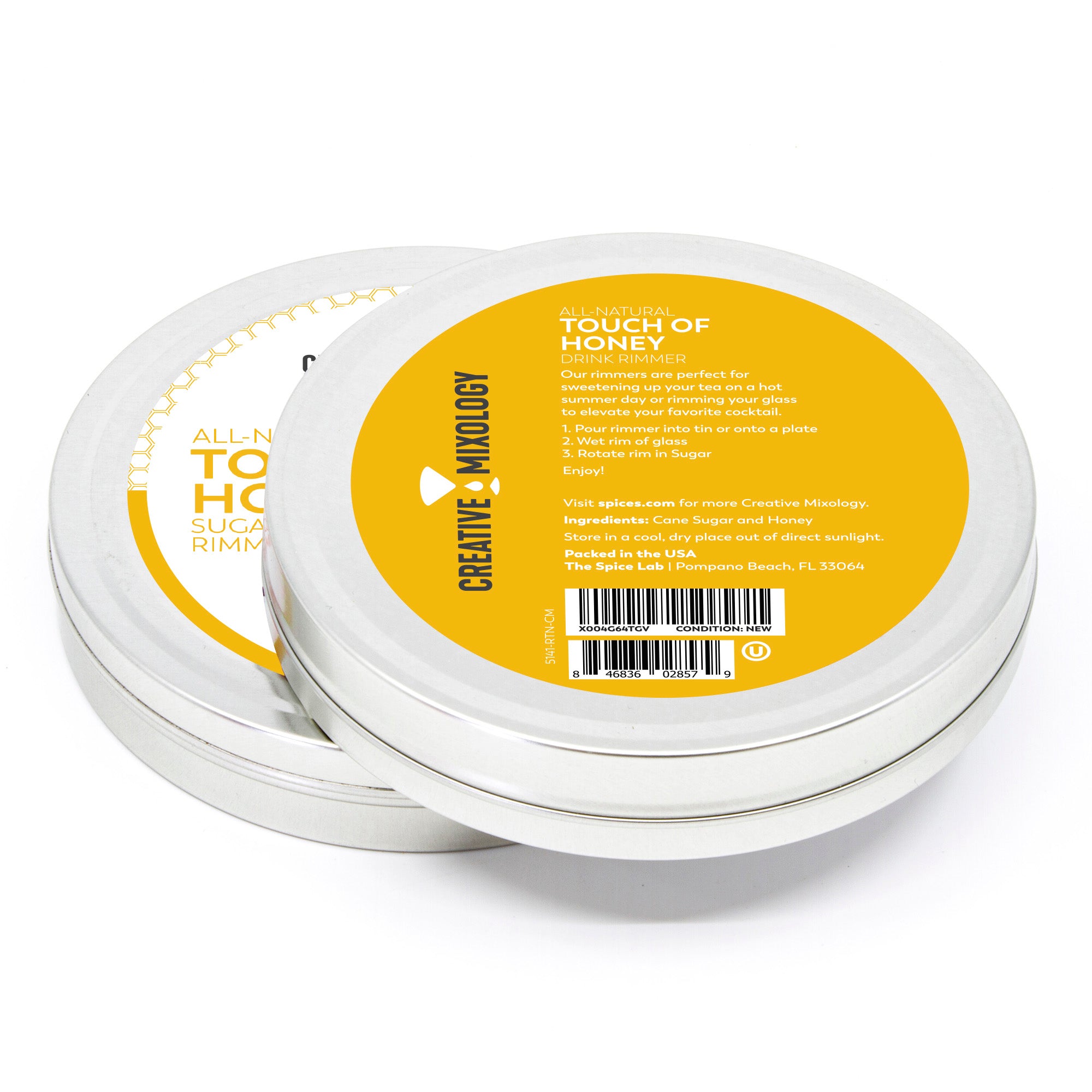 Touch of Honey Sugar Cocktail Rimmer – The Spice Lab