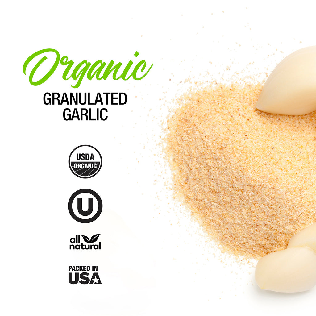 Organic Granulated Garlic – The Spice Lab