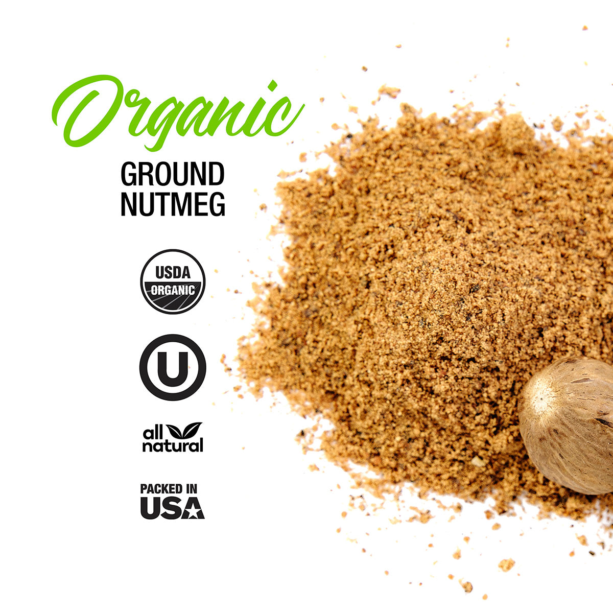 MIMOSA Pudica Powder 100% Pure Natural Nutmeg Powder - Ground & Whole ...